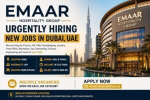 Emaar Hospitality Group Jobs in Dubai 2026 – Apply for Multiple ...