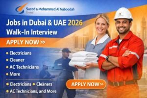Saeed & Mohammed Al Naboodah Group Jobs in Dubai & UAE 2026 – Walk-In ...